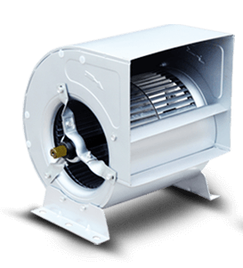Centrifugal single-inlet, medium-pressure fans fitted with an impeller ...